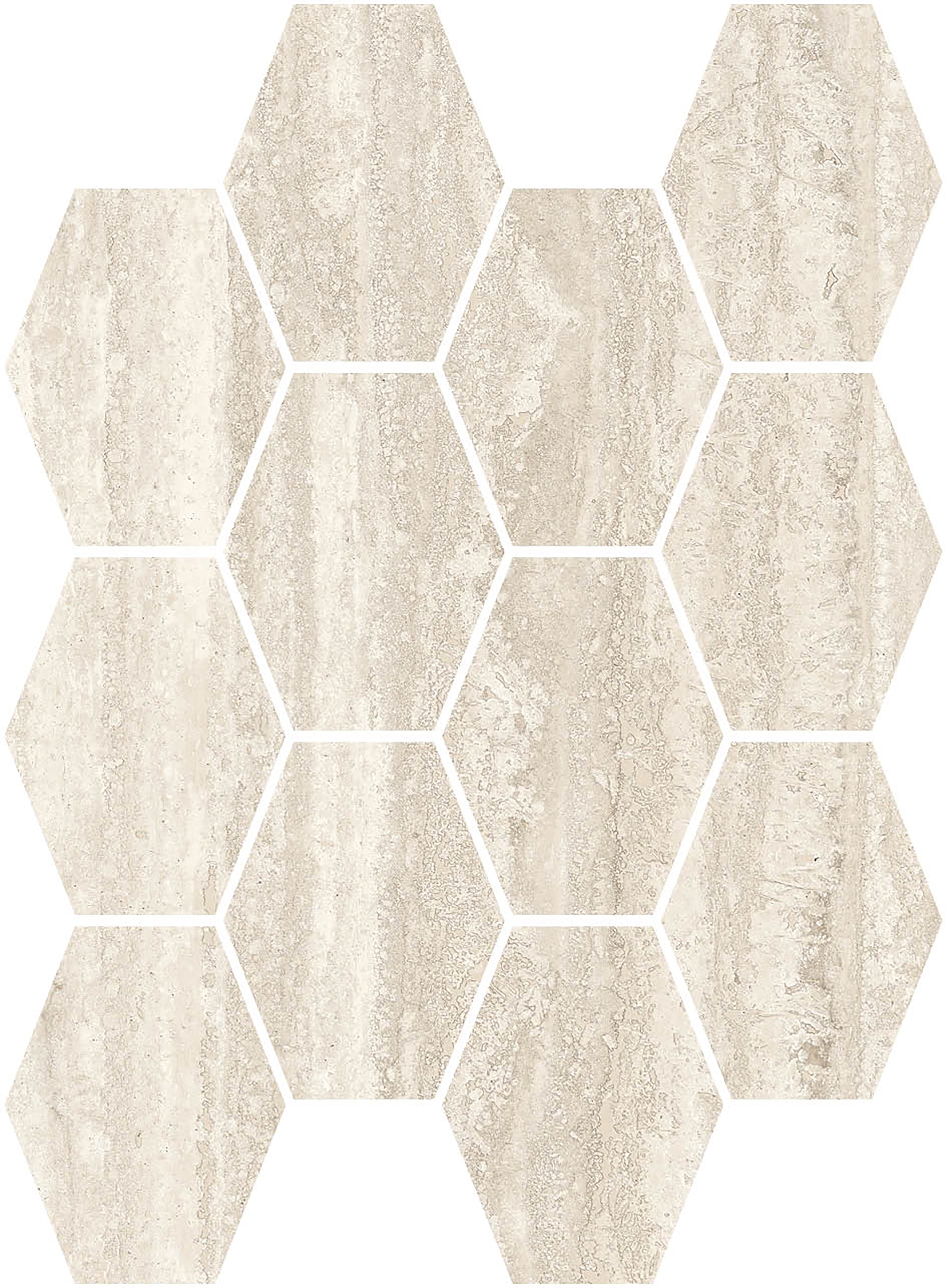 Villanova Hexagon Mosaic Tile