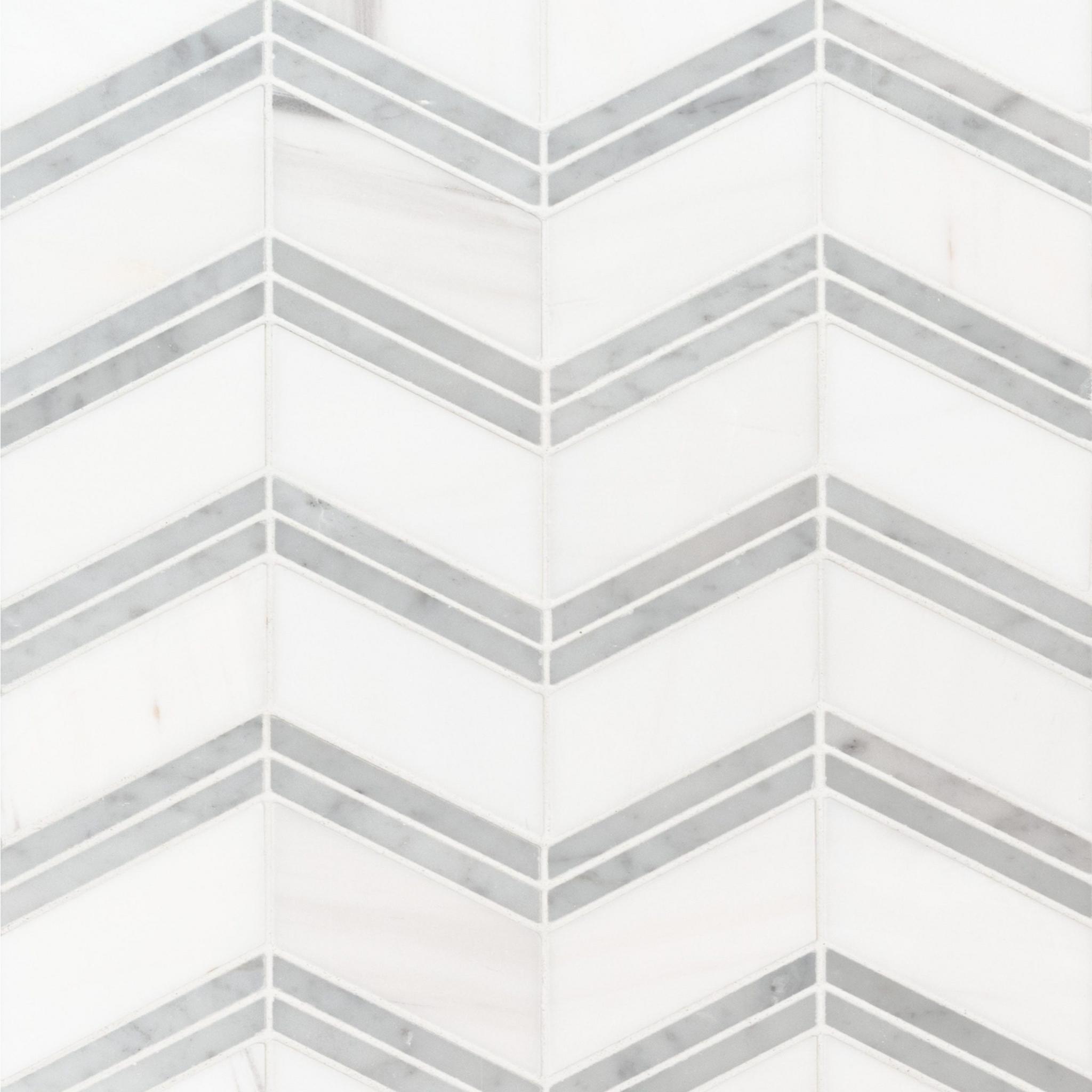 Dolomite Chevron Mosaic Natural Stone Tile